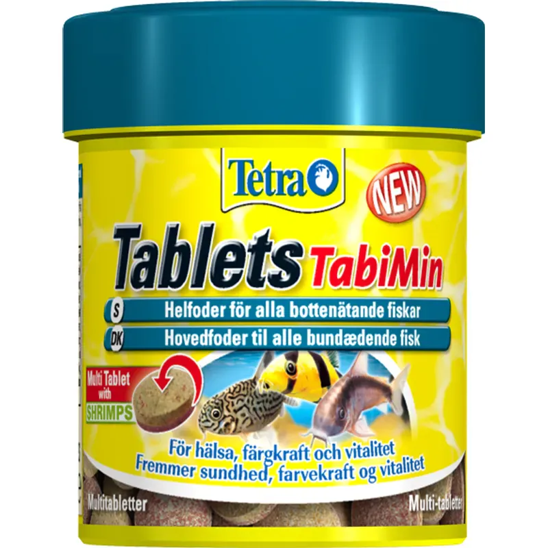 Tetra Tablets Tabimin 120 tabl. - Lassie og Garfield